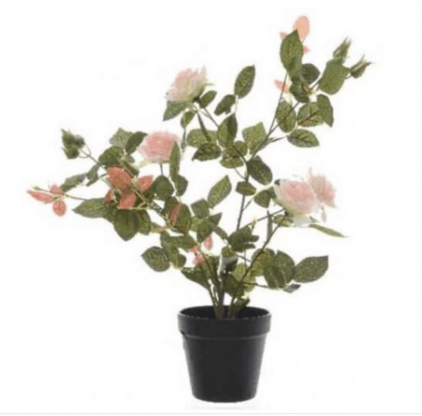 Artificial Rose Bush Pink | Home Sweet Home
