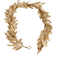 Metallic Laurel Garland 180cm | Home Sweet Home