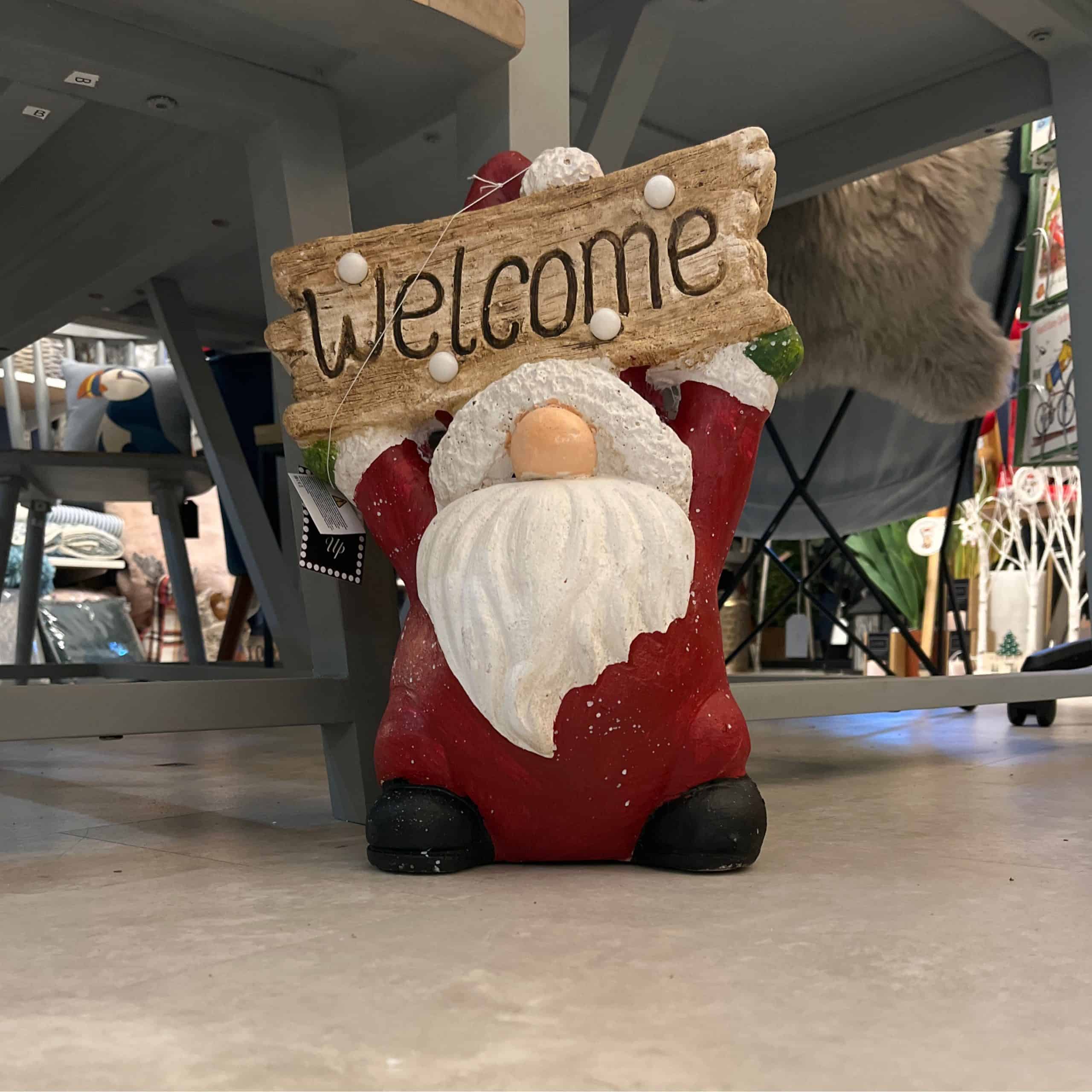 Special offer LED Welcome Santa 37cm | Home Sweet Home