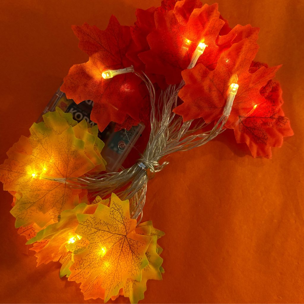 Maple Leaf String Lights | Home Sweet Home