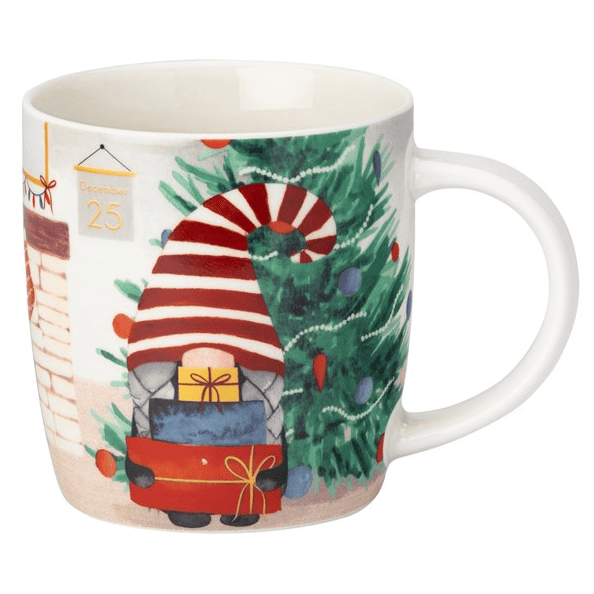 Foxwood Home Christmas Gonk Mug | Home Sweet Home