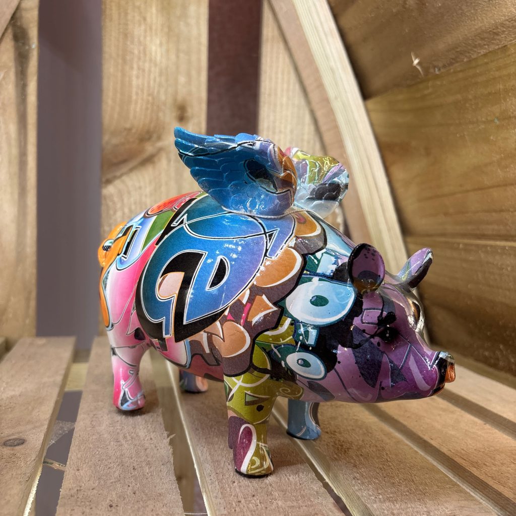 Graffiti Flying Pig | Home Sweet Home