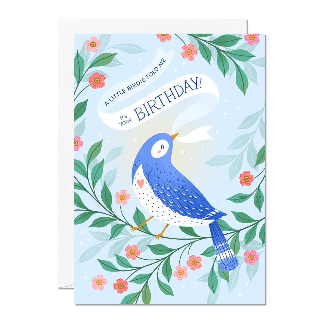 Birdie Birthday | Birthday Card | Female Greeting Card | Home Sweet Home