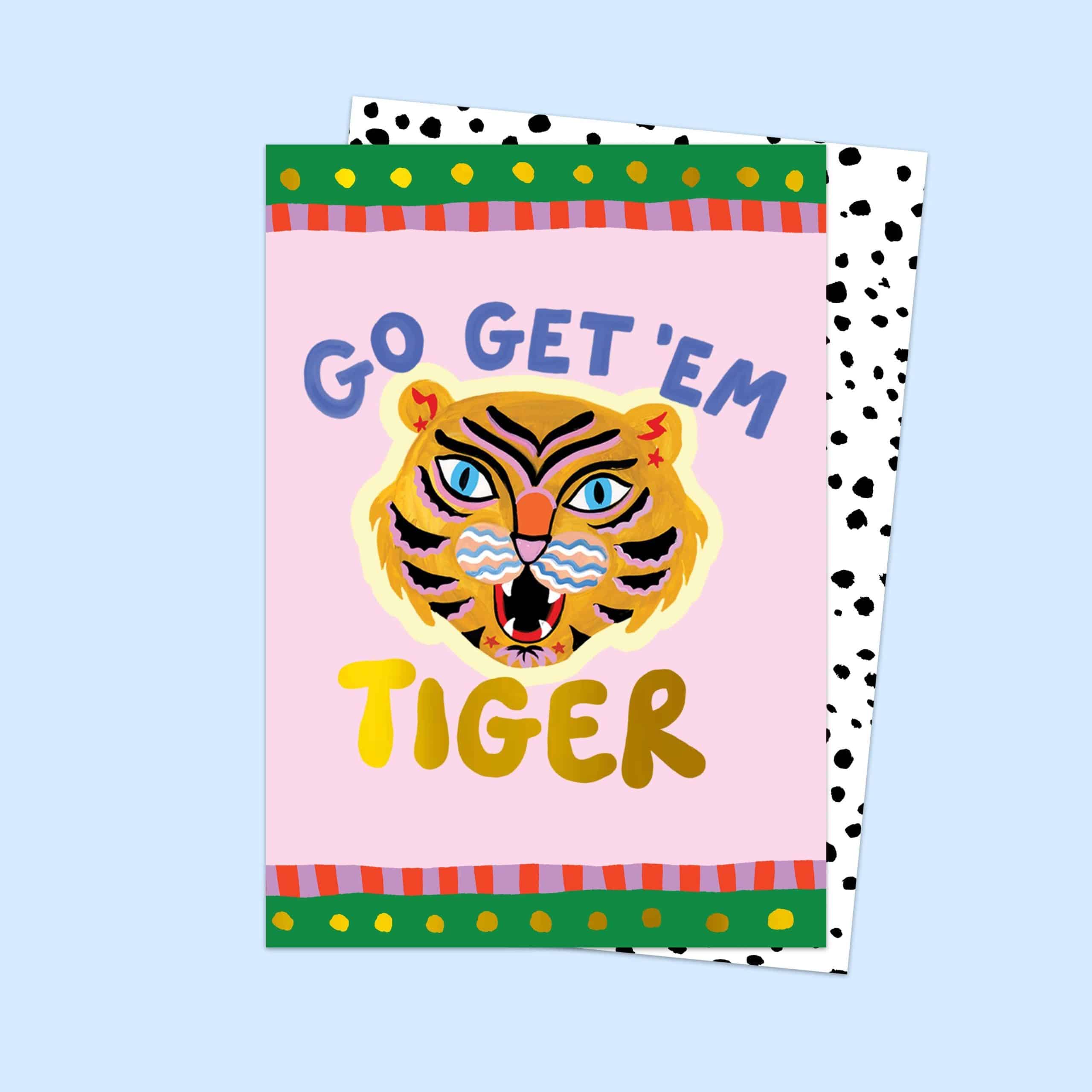Go Get Em Tiger Card | Home Sweet Home