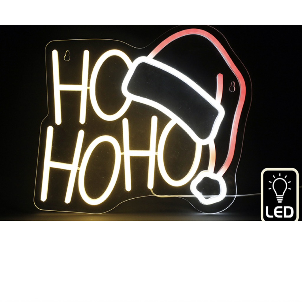 30cm Hohoho Neon Led Light | Home Sweet Home