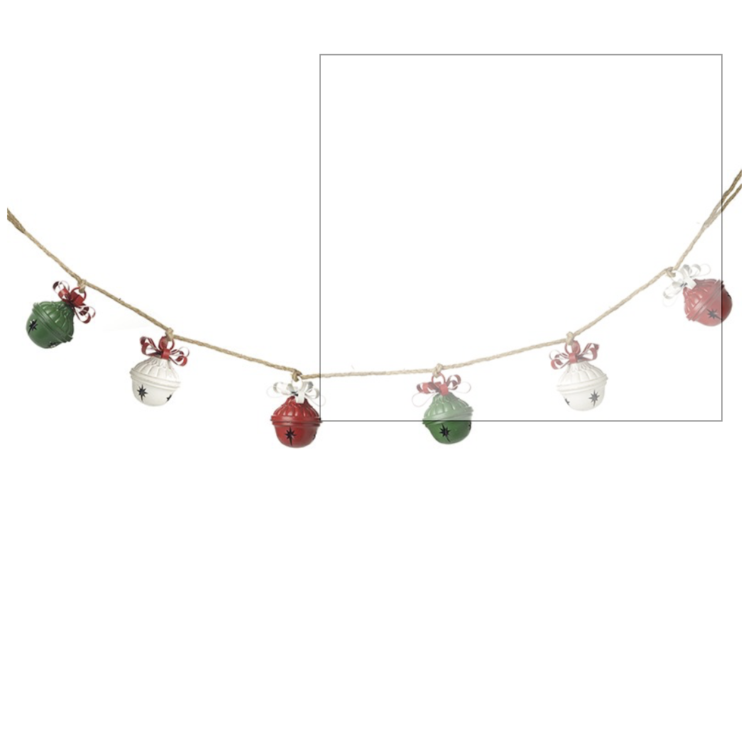 Red White Green Bell Garland | Home Sweet Home
